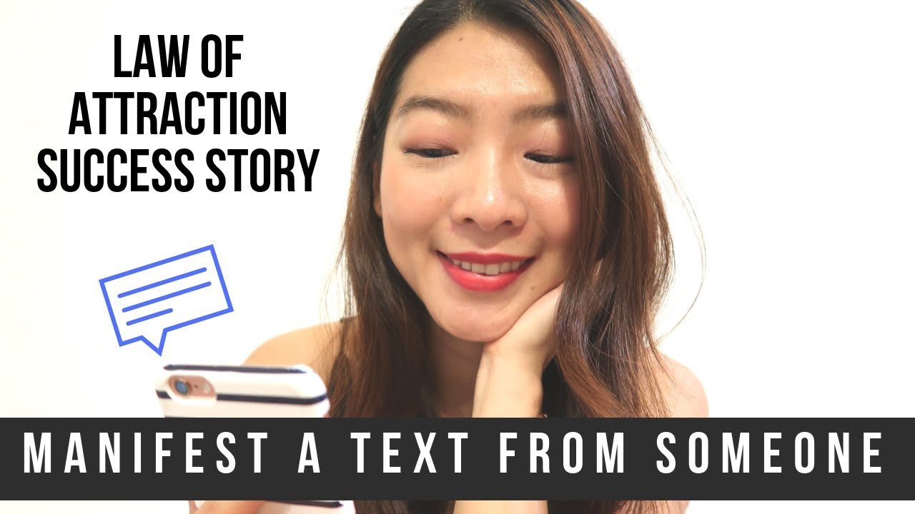 HOW TO MANIFEST TEXT MESSAGE FROM SOMEONE SPECIFIC(MY SUCCESS STORY ...