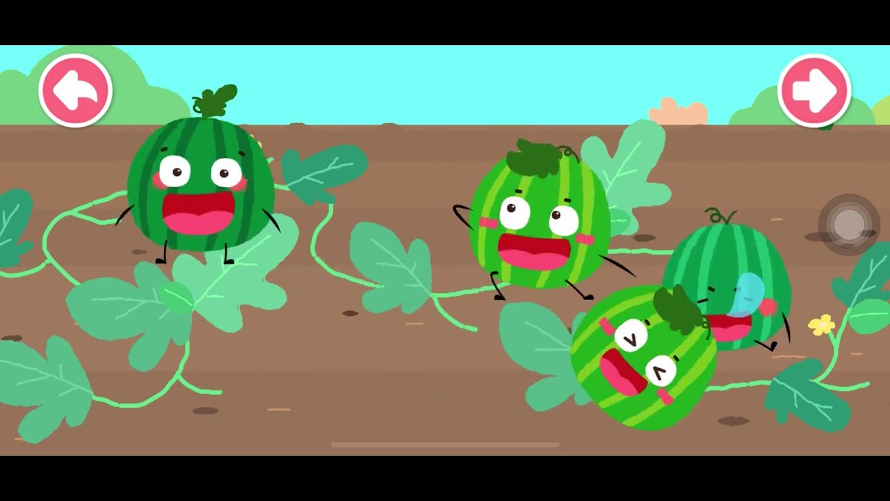 Ayoook kita berkebun dan memetik buah | baby bus | baby bash | game ...