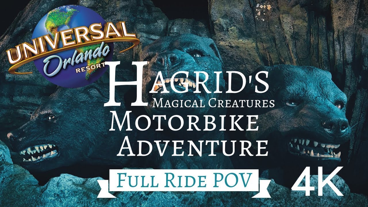 Hagrid's Magical Creatures Motorbike Adventure FULL RIDE POV 4k ...