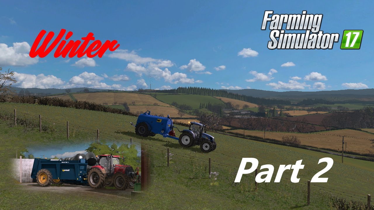 FS17 | Western Shore | Winter Part 2 | Spreading Digestate & Manure ...