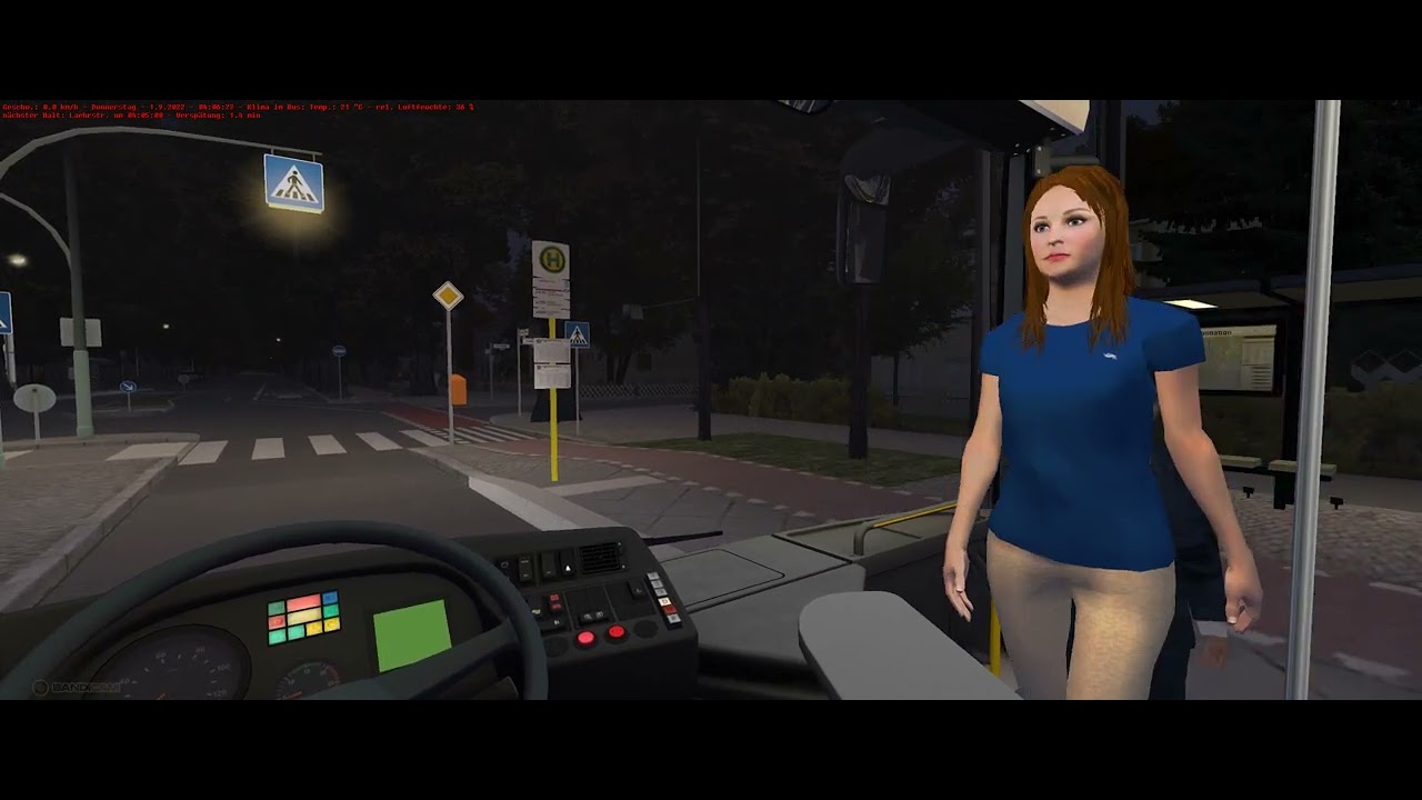 Omsi 2022 Nachtbusfahrt mit Setra auf der N84 - YouTube