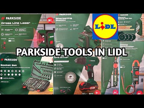 PARKSIDE TOOL IN LIDL/AFFORDABLE TOOLS ARRIVED IN APRIL 2025/SHOP WITH ...