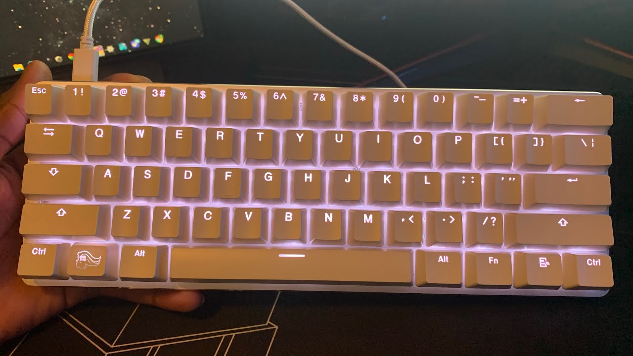 Glorious GMMK Compact Modular Mechanical 60% RGB Gaming Keyboard ...