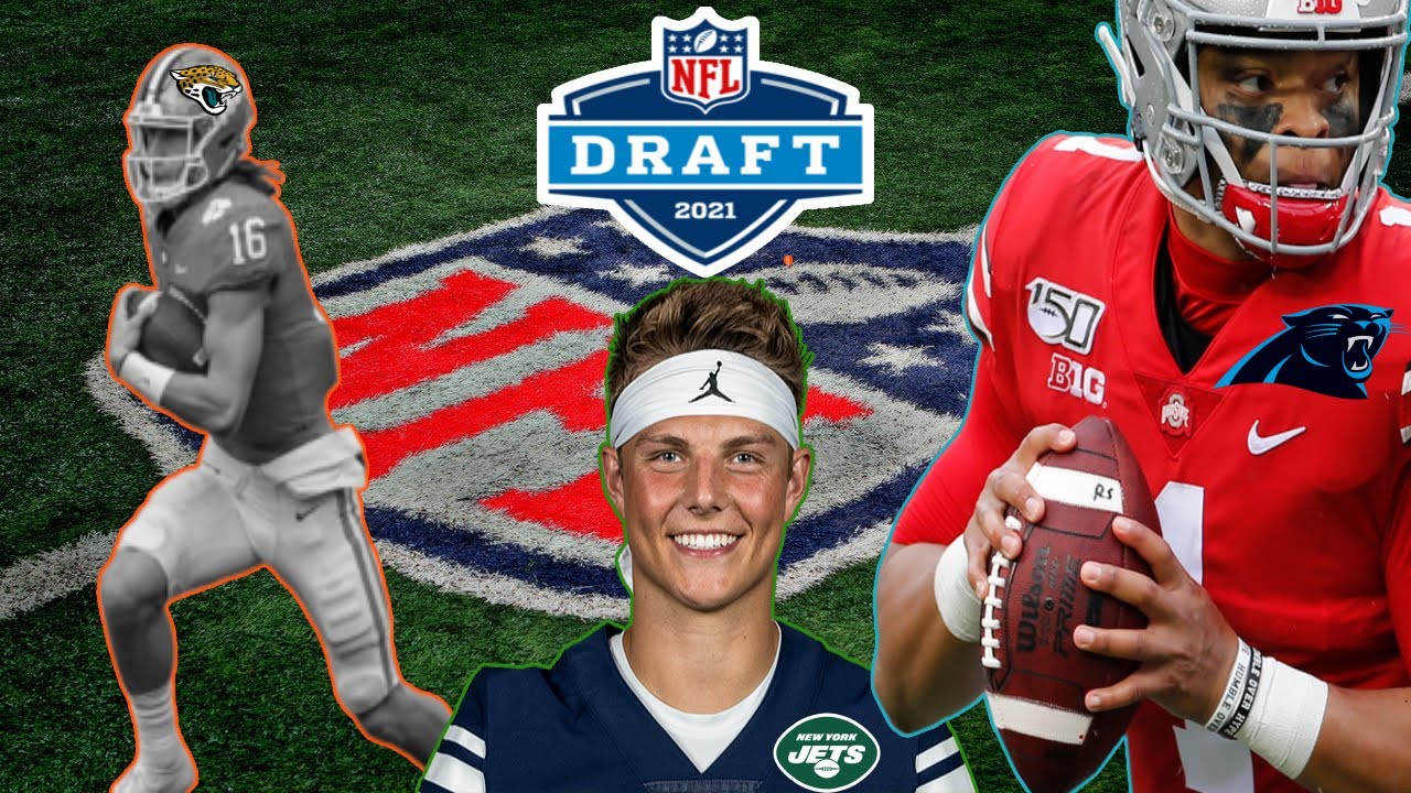 My 2021 NFL 1st Round Mock Draft! - YouTube