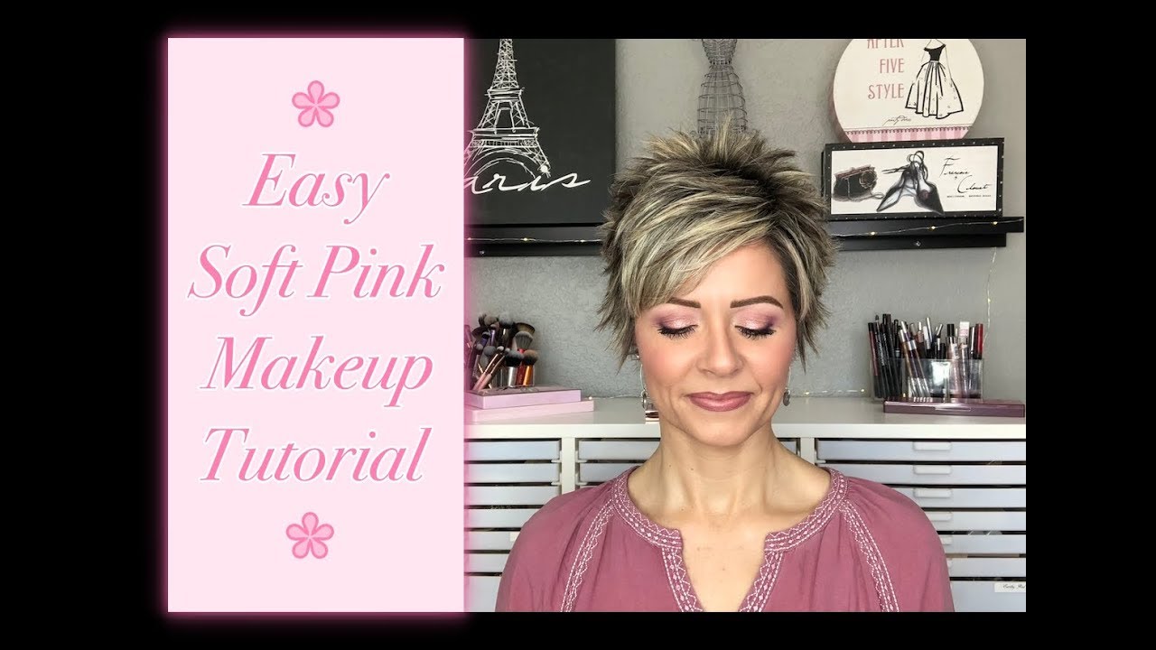 Easy Spring Makeup Tutorial | Soft Pink Monochromatic Look - YouTube