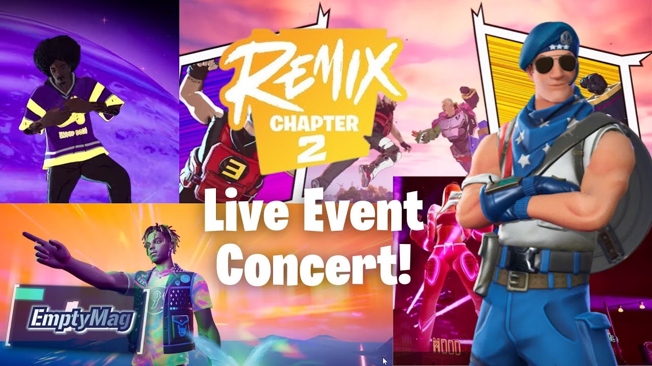 Fortnite Chapter 2 Remix The Finale Concert - Reaction - YouTube