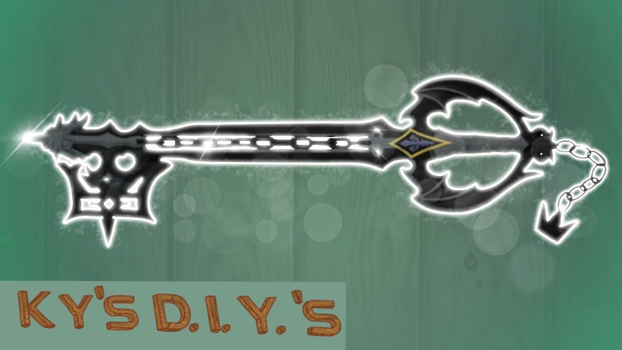 How to make an Oblivion Keyblade: From Kingdom Hearts - YouTube