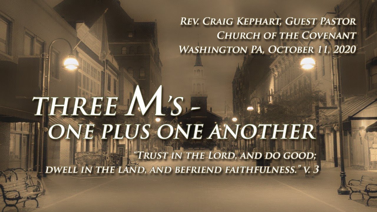 The Three M's - ONE PLUS ONE ANOTHER - YouTube