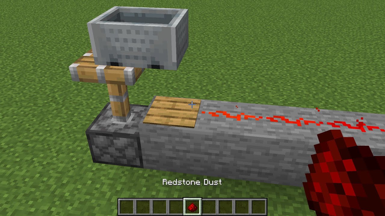 infinite redstone mechanism - YouTube
