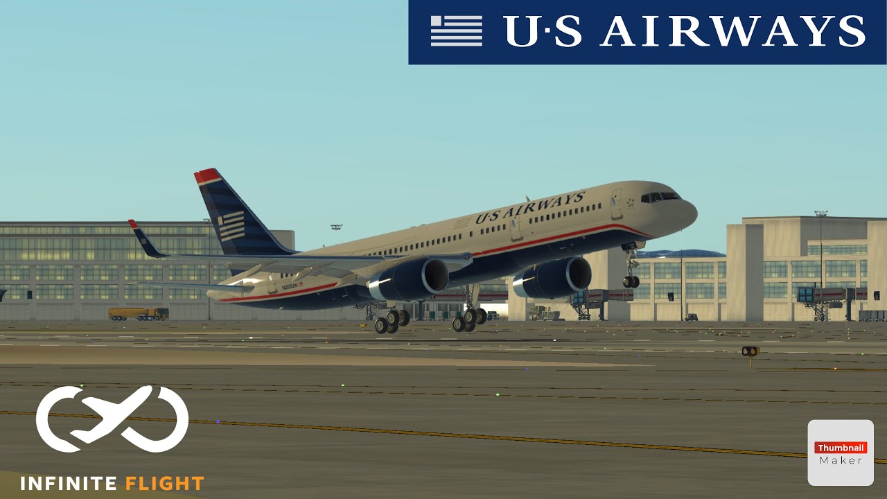 Infinite Flight: Miami to Bogota | US Airways 757-200 - YouTube