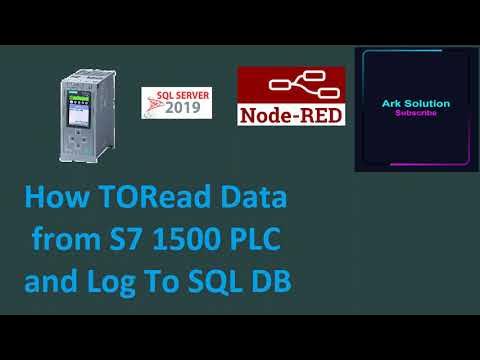 How to Read Siemens PLC Tag and Save MSSQL - YouTube