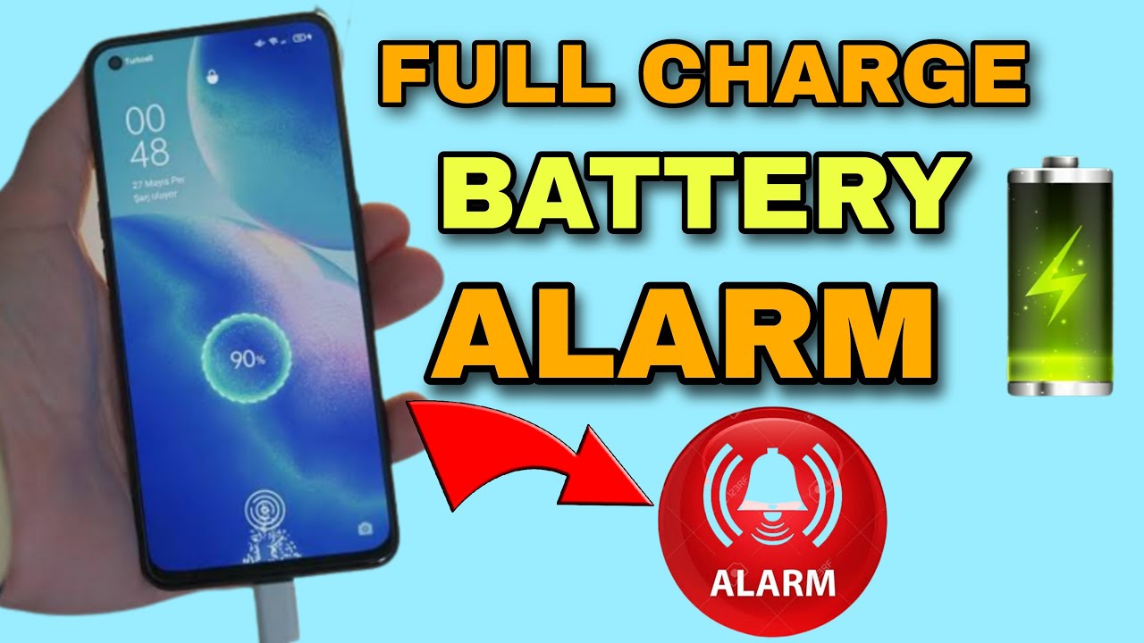 CELLPHONE BATTERY FULL CHARGE ALARM | JOVTV - YouTube