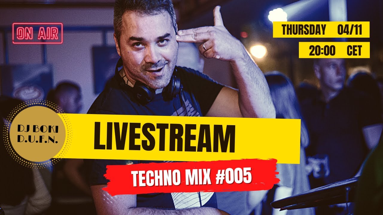 Techno Live Stream #005 (THURSDAY!) - YouTube