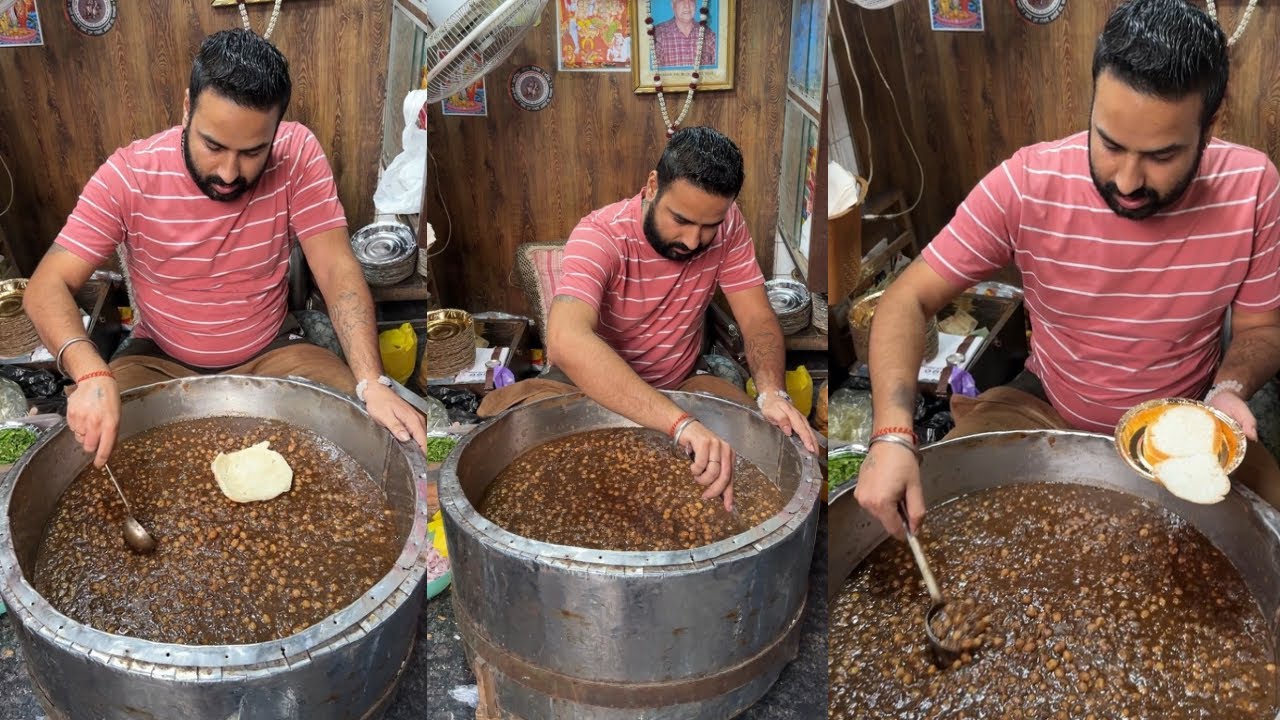 120 Year Old Iconic Dharampal Chole Wale of Amritsar|Indian Street Food ...