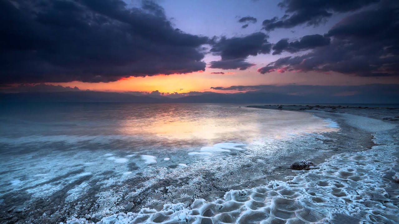 Dead Sea Sunrise timelapse - זריחה ים המלח - YouTube