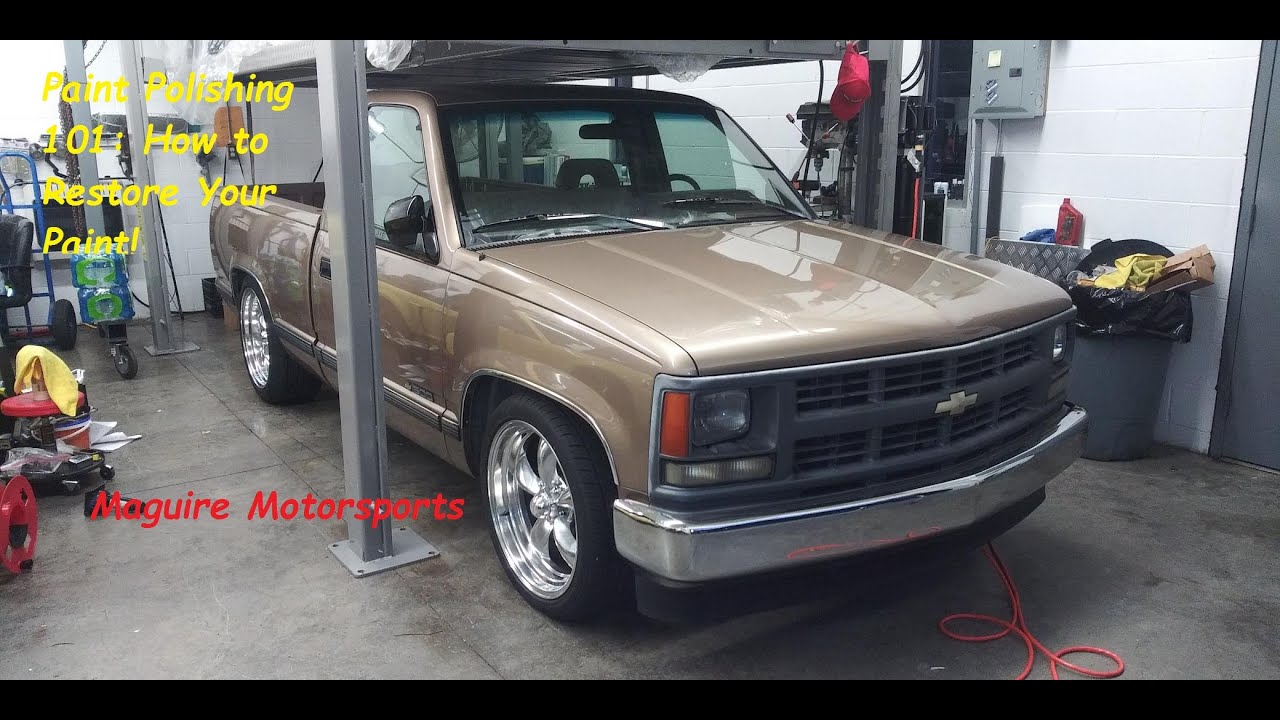 Paint Polishing 101: How to Restore the Paint On Your Faded Truck/Car ...