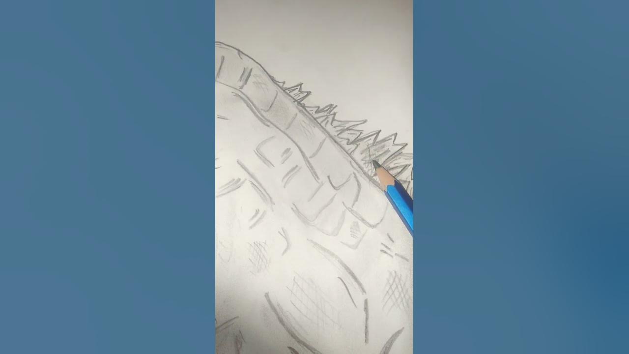 Godzilla Pencil Sketch👍👍 Youtube