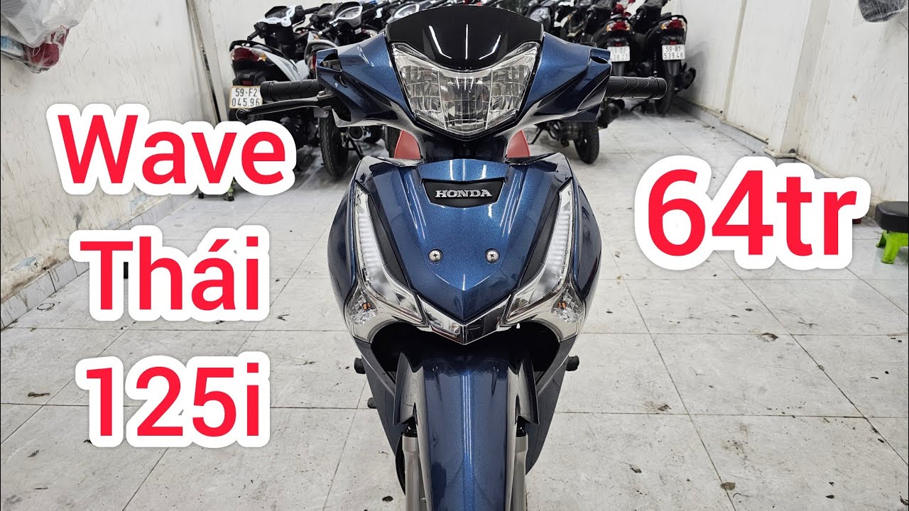 Wave thái 125i date 2021 - YouTube