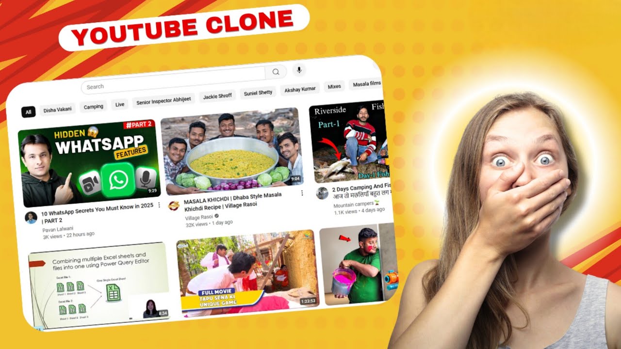 Building A Complete Youtube Clone Html Css And Javascript Tutorial
