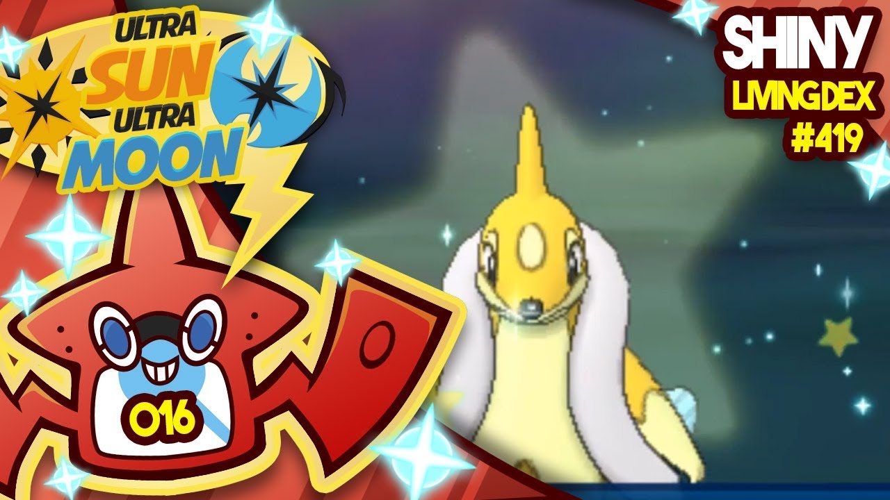 WORMHOLE SHINY FLOATZEL! Quest For Shiny Living Dex #419 | Ultra Sun ...