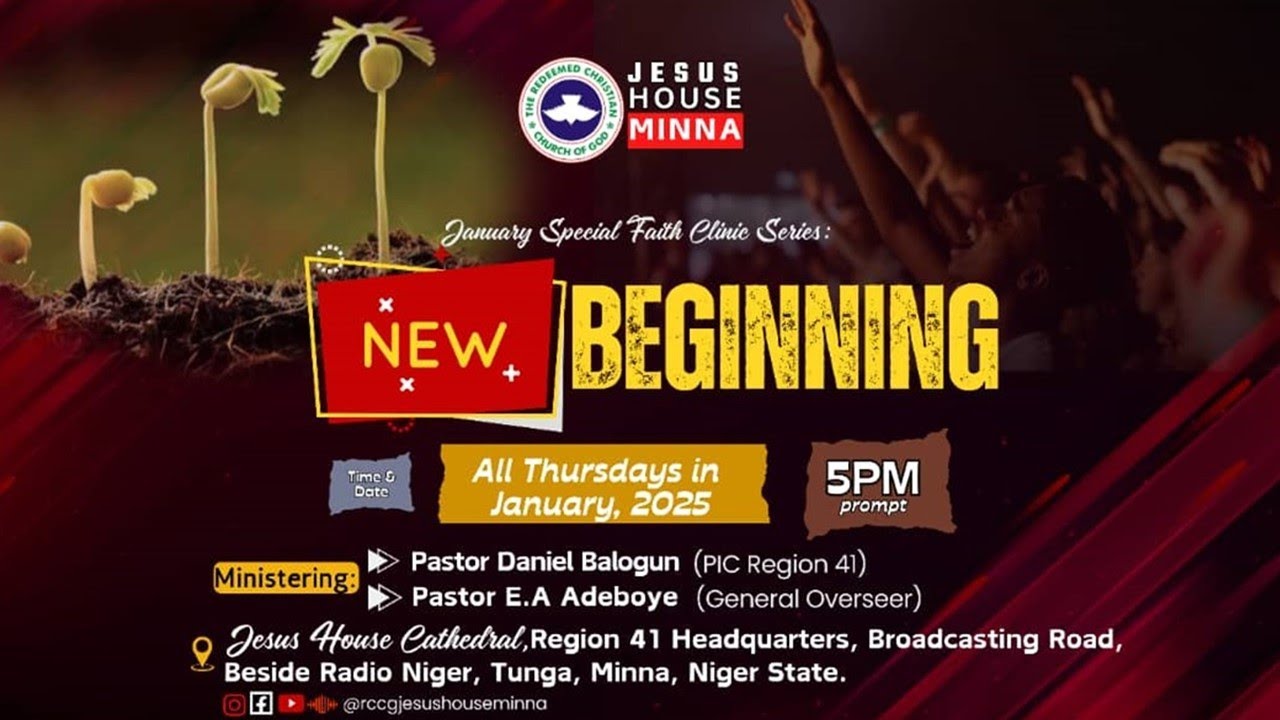 SPECIAL FAITH CLINIC - NEW BEGINNING - 09/01/2025 - YouTube