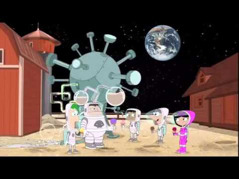 Phineas and Ferb terra-form the moon.flv - YouTube