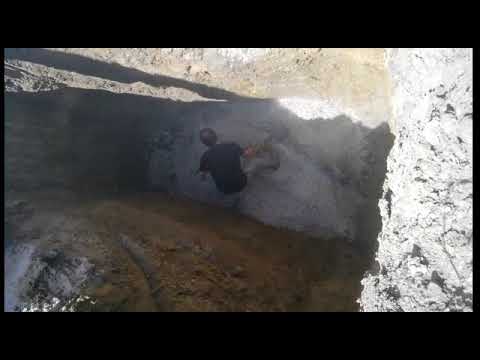 kepçe ile keson su kuyusu yapimi