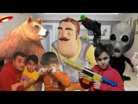 Rüzgar'ın ve Demir'in En Çok İzlenen Eğlenceli Çocuk Videoları |  Bölüm  1 | Funny Kids Videos