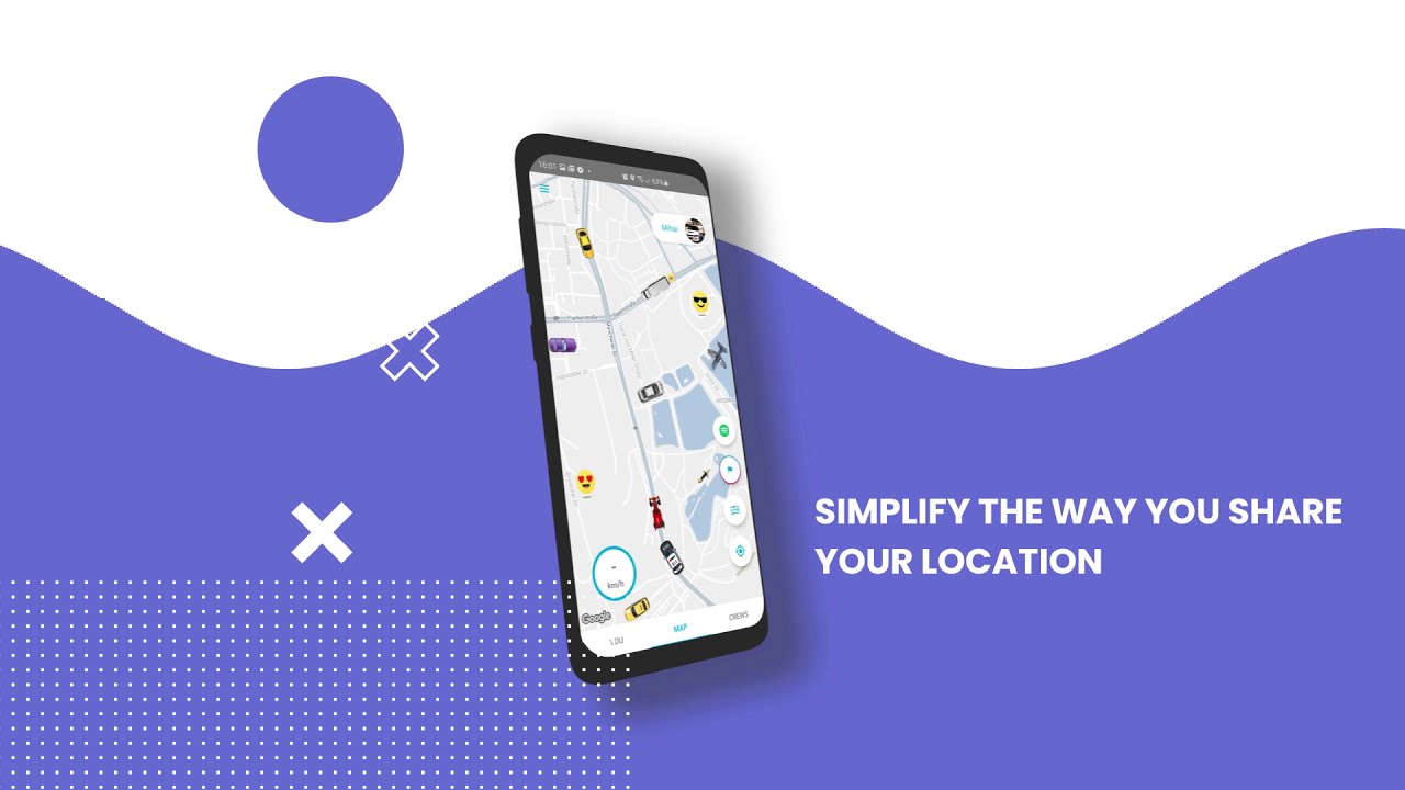 Go Crew - Simplify the way you share your location - YouTube
