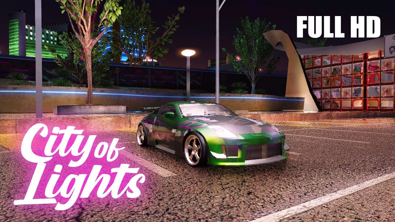 NFSU2 CITY OF LIGHTS by @GAMETESTRO | Intro Story and Career - YouTube