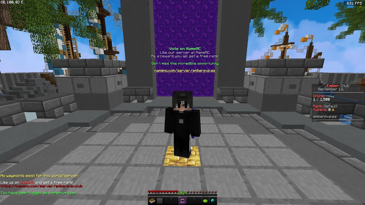 NUEVO SERVIDOR DE MINECRAFT HCF, KITMAP, PRACTICE, BUNKERS Y MAS - YouTube