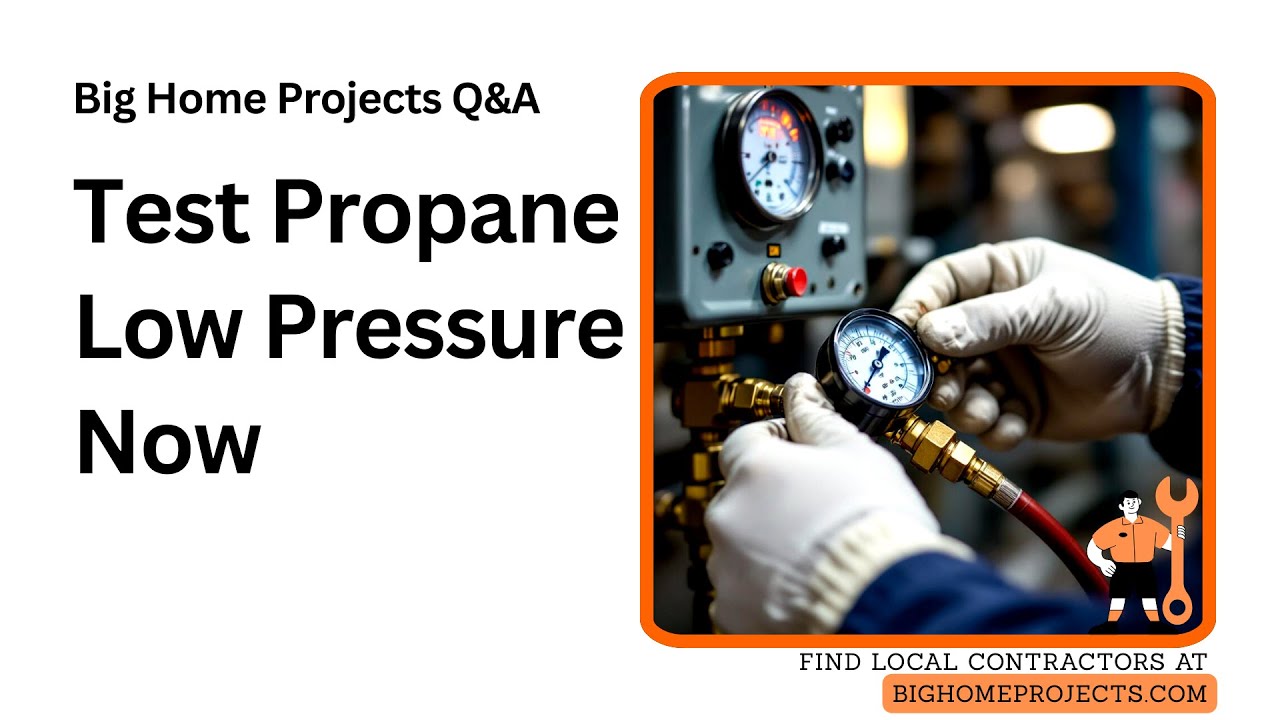 Propane Low Pressure Switch Testing and Safety Procedures - YouTube