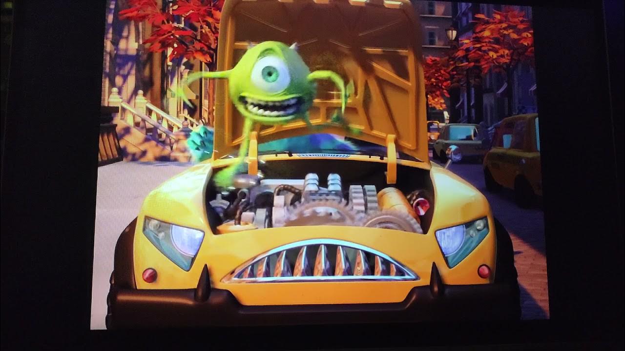 Monsters Inc Mike's New Car (Slow Motion) - YouTube