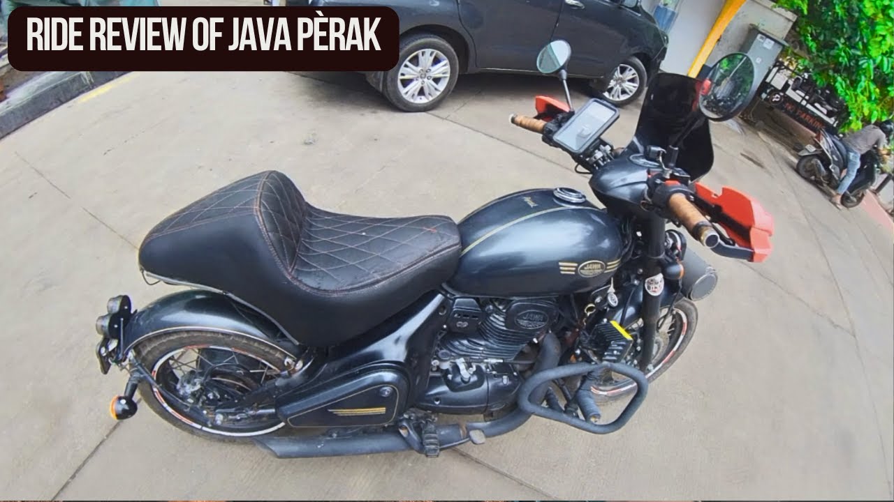 Jawa Perak Modified Ride Review 🏍️ || Custom Seat & Bobber Look ...