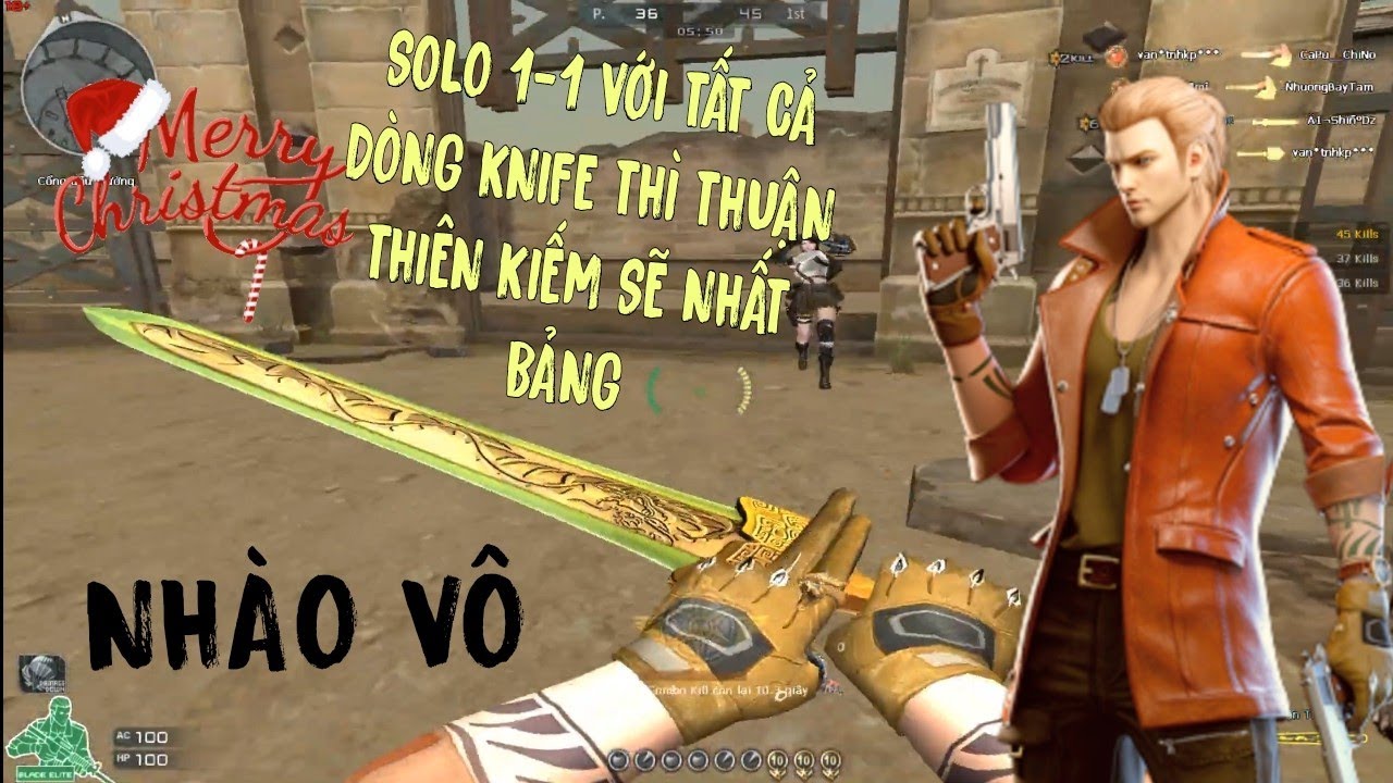 CROSSFIRE VN : THUẬN THIÊN KIẾM VS CHARACTER BLADE ELITE - YouTube