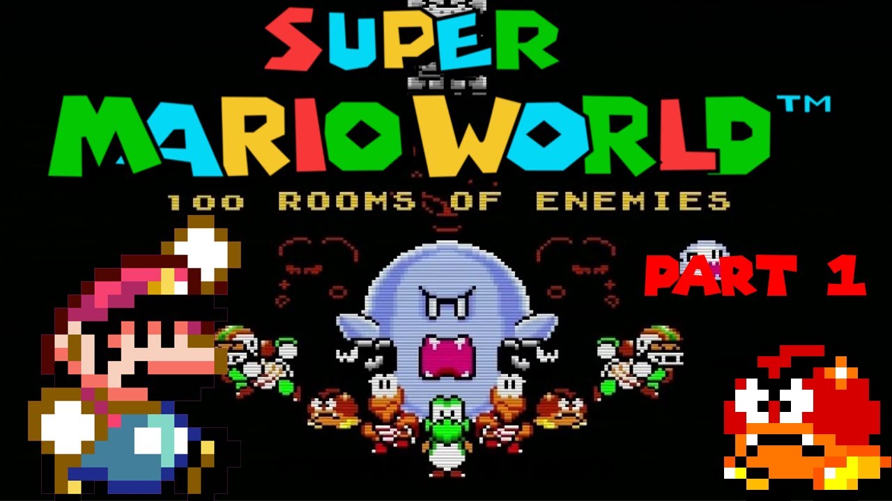 [LetsPlay Super Mario World: 100 Rooms of Enemies] Part 1 | Simpel und ...