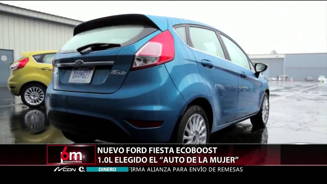 Ford Fiesta es seleccionado como el auto del año de las mujeres - YouTube
