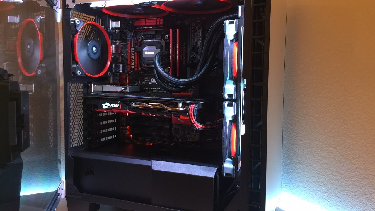 Corsair Gigabyte Gaming PC Build - YouTube