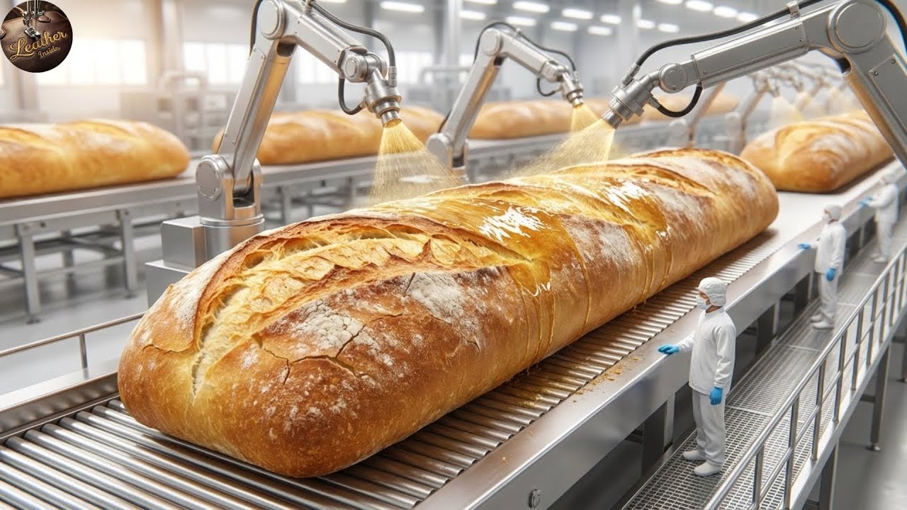 What Really Happens Inside a Bread Factory (Full Process) - YouTube