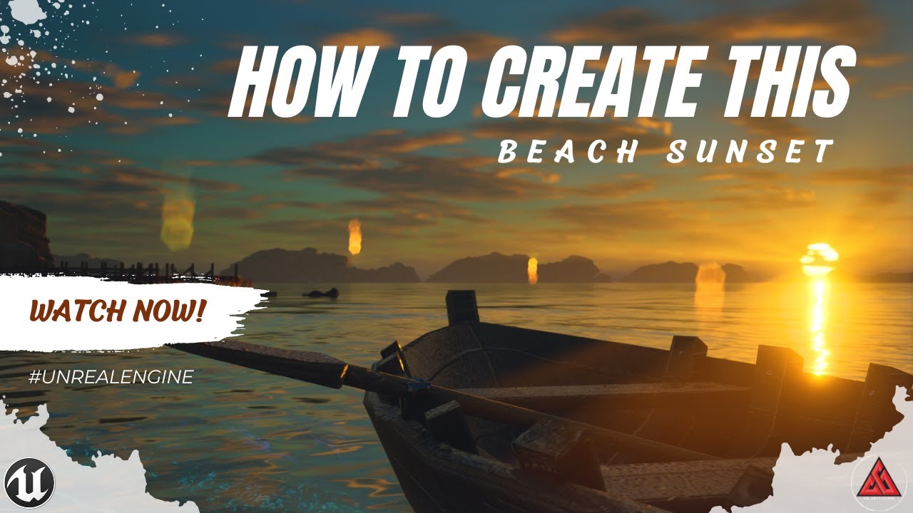 Unreal Engine 5 Beach Sunset Scene – Cinematic Lighting & Setup ...