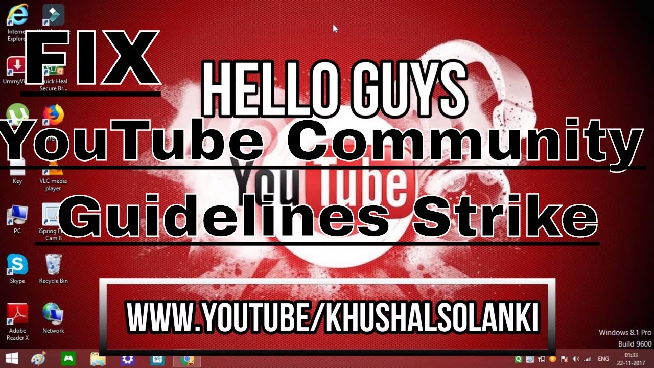 YouTube Video removed Inappropriate content: Community Guidelines ...