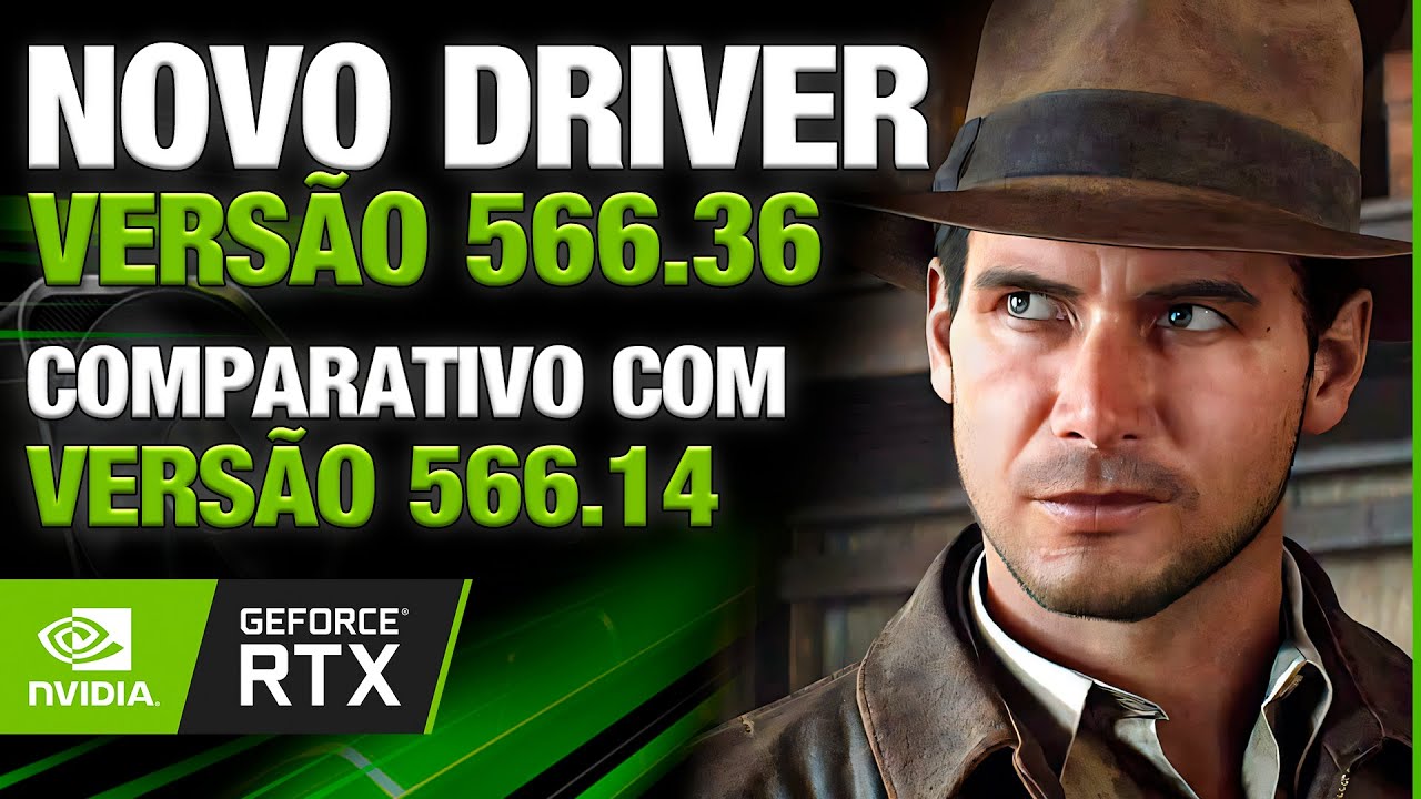 NOVO DRIVER NVIDIA 566.36 - Nvidia Driver Update - Comparativo com o 566.14 - YouTube