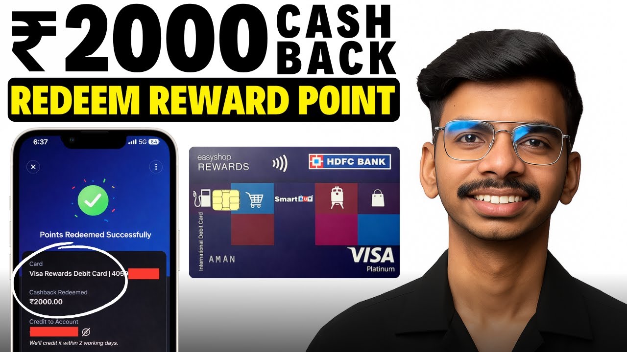FREE 24,000 HDFC Bank easyshop Rewards Debit Card | HDFC Reward Point ...