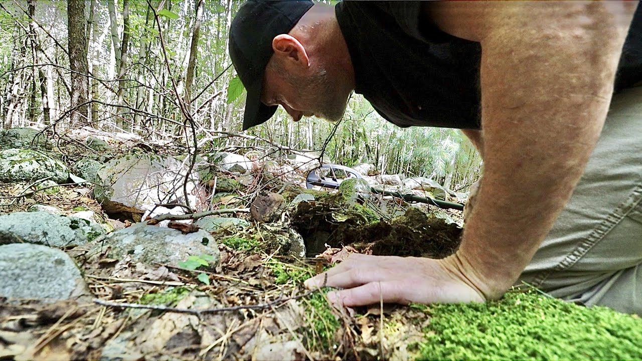 Look inside the piles of rocks in the woods and you may find stuff ...