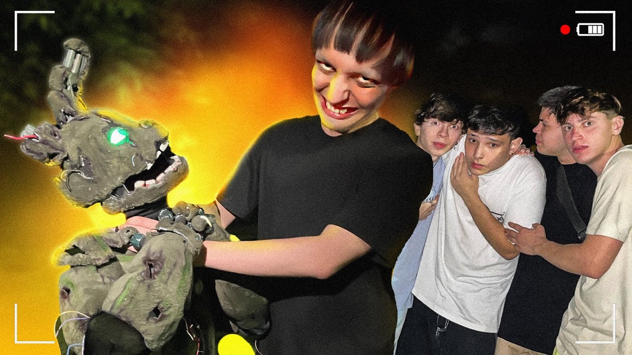 FIVE NIGHTS AT FREDDY EN LA VIDA REAL - YouTube