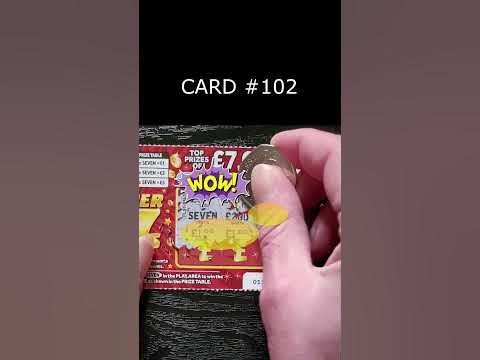 MULTIPLE WINS! £7,000 SUPER 7s Scratch Card Scratcher - YouTube