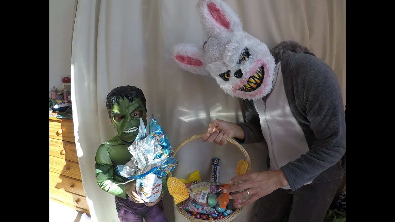 HULK KIDS EASTER SURPRISE EGGS BUNNY MONSTER FUNNY SUPERHEROS VLAD AND ...