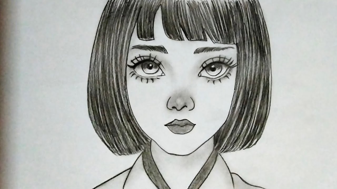 How To Draw A Beautiful Girl In An Easy Way Step By Step Easy Pencil How To Draw A Beautiful Girl In An Easy Way Step By Step Easy Pencil