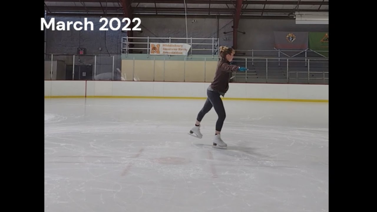 Adult Figure Skating Progress 2021-2024 - YouTube
