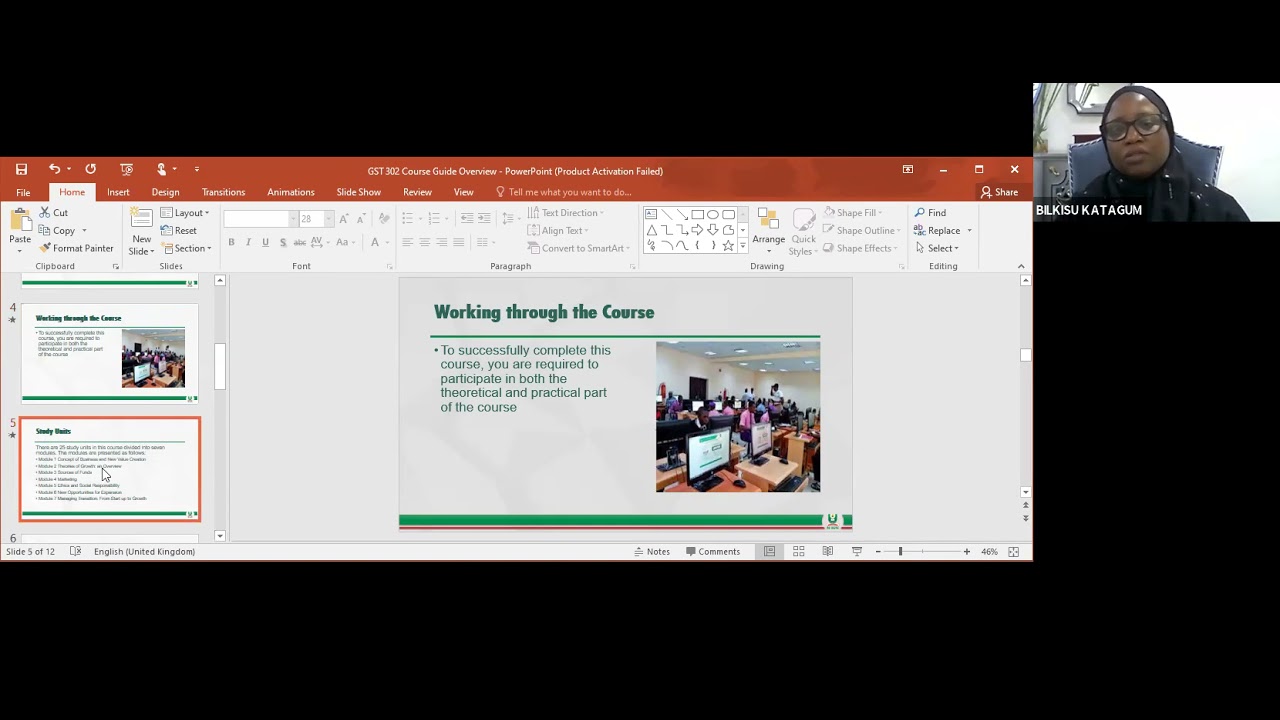 GST 302 COURSE GUIDE OVERVIEW - YouTube